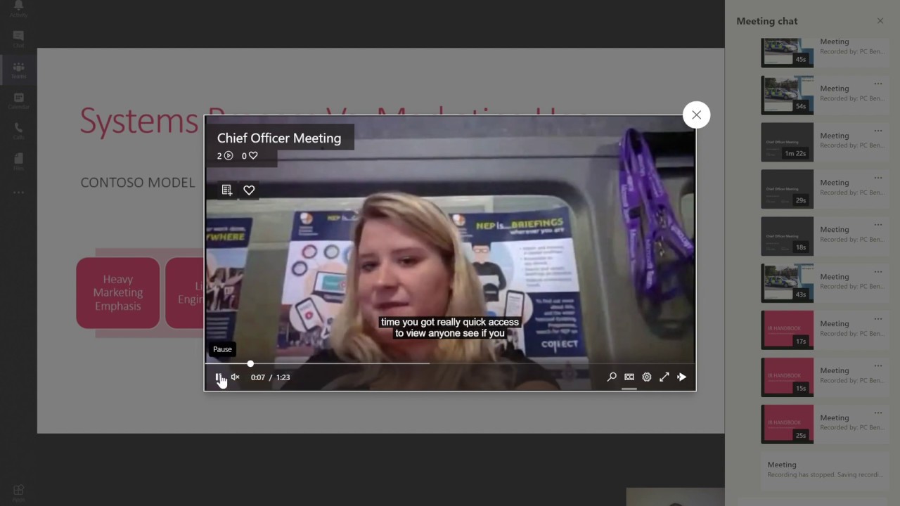 Microsoft Teams Video Call - YouTube