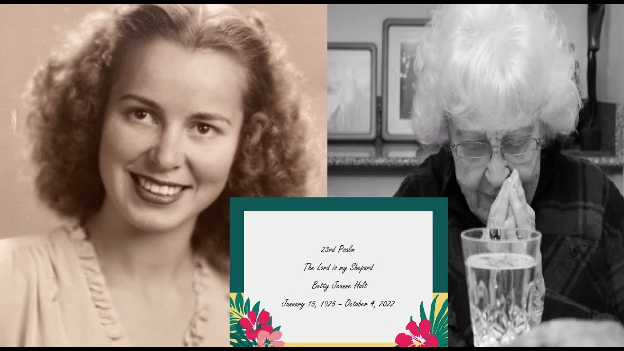 Betty Jeanne Holt Memorial Service 10/15/2022 - YouTube