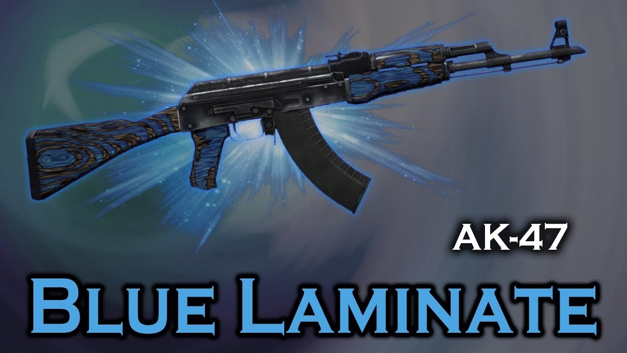 Ak47 blue laminate GamePlay - YouTube