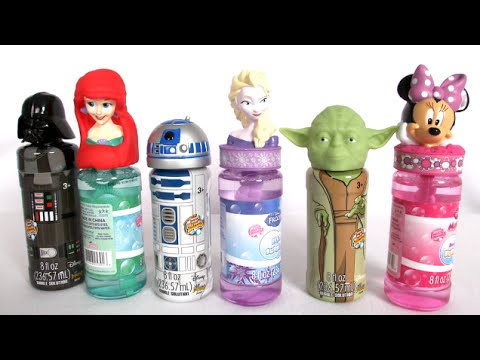 Disney Figural Bubble Toppers from Imperial Toy - YouTube