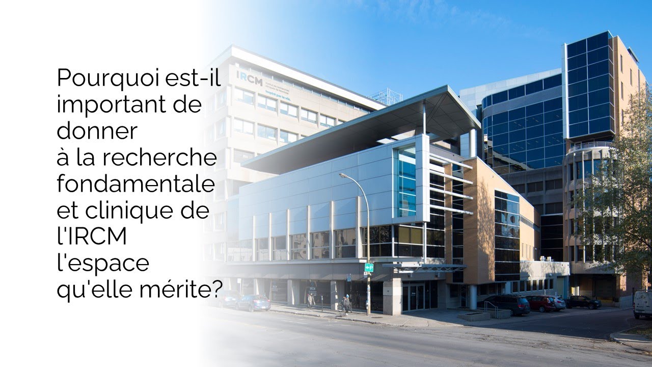 Donner à la recherche fondamentale et clinique de l'IRCM - YouTube