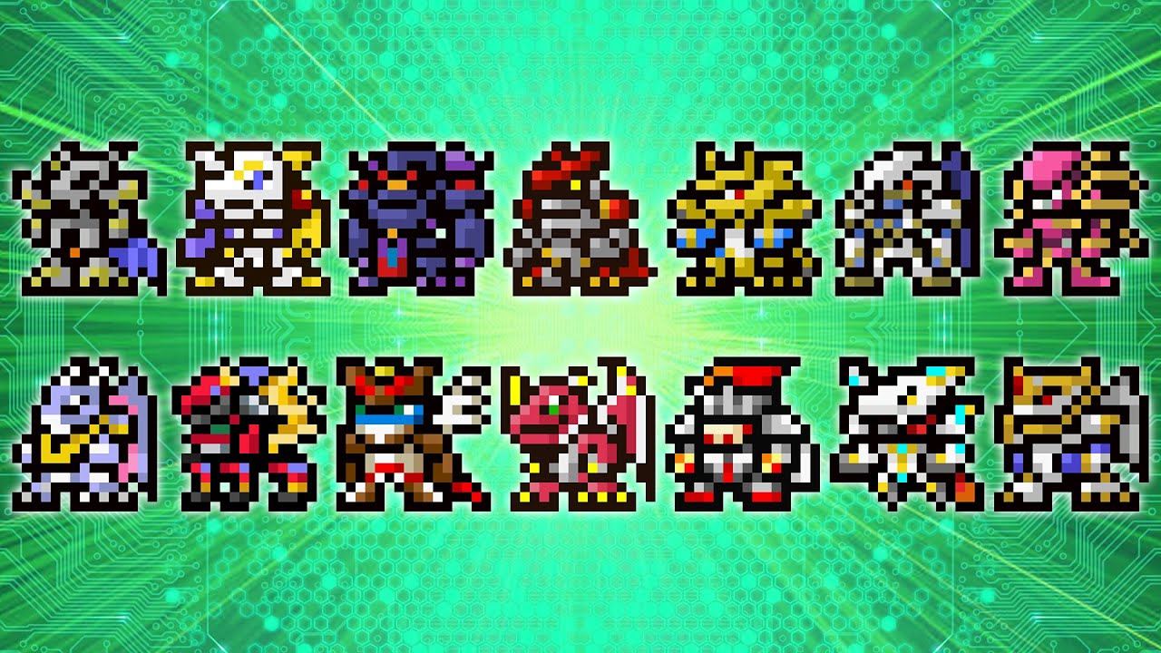 [Digimon Evolution Line] Royal Knights (Original Terminology) - YouTube