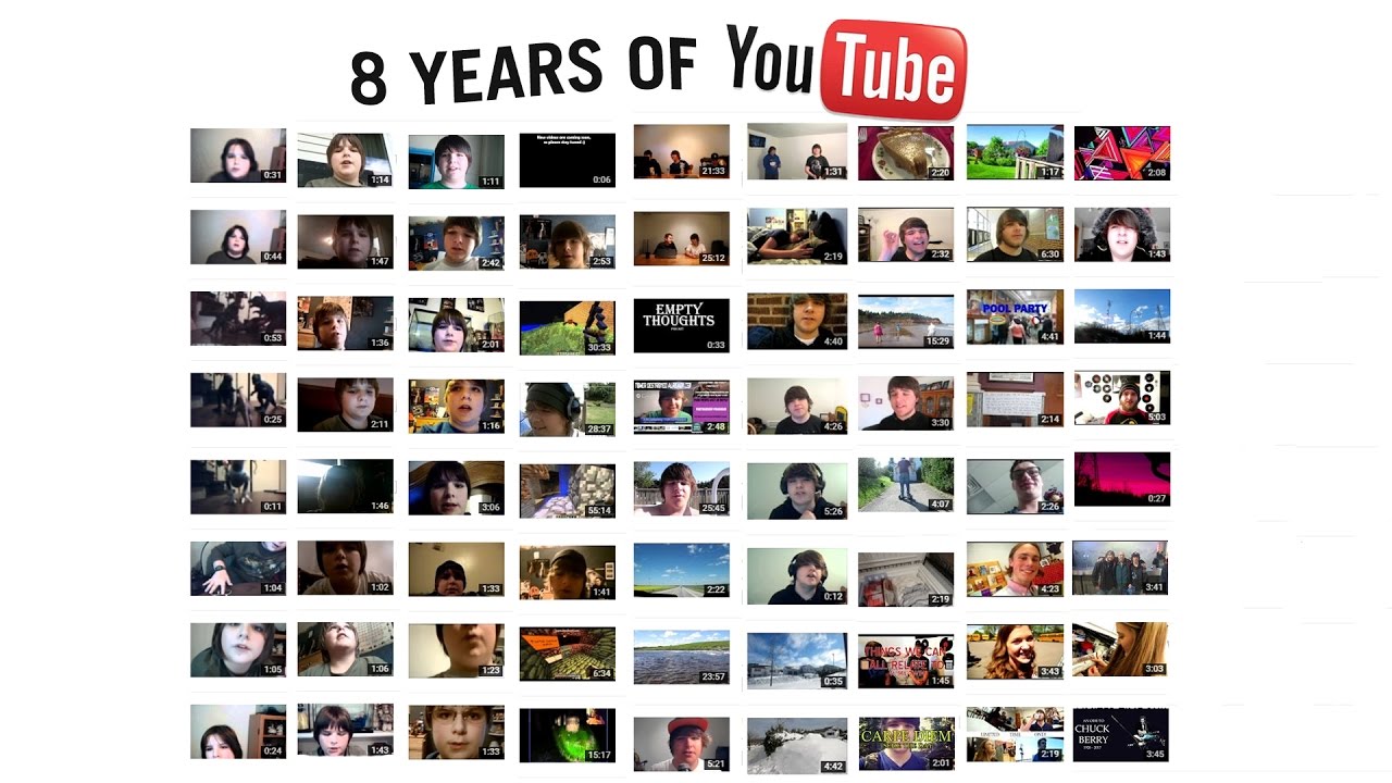 8 Years of YouTube - YouTube
