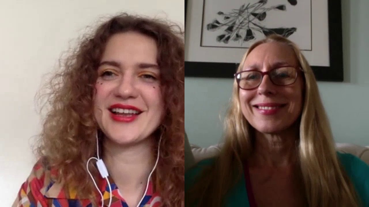 Haska Shyyan [Ukraine] in conversation with Deborah Ewing [SA] - YouTube