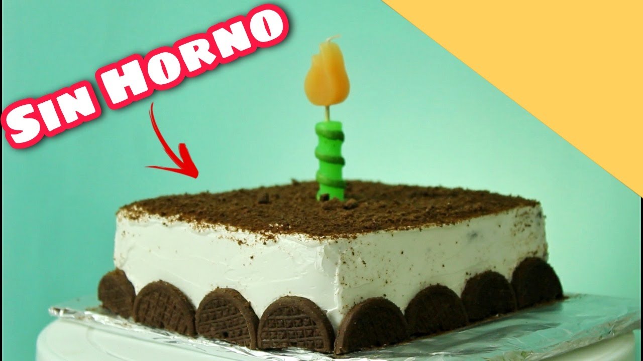 PASTEL O TORTA SIN HORNO DE GANSITOS | EL COCINA | DIA DE LAS MADRES ...