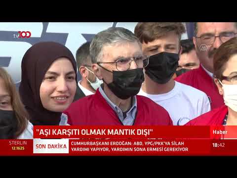 Aziz Sancar aşı karşıtlarını uyardı! \
