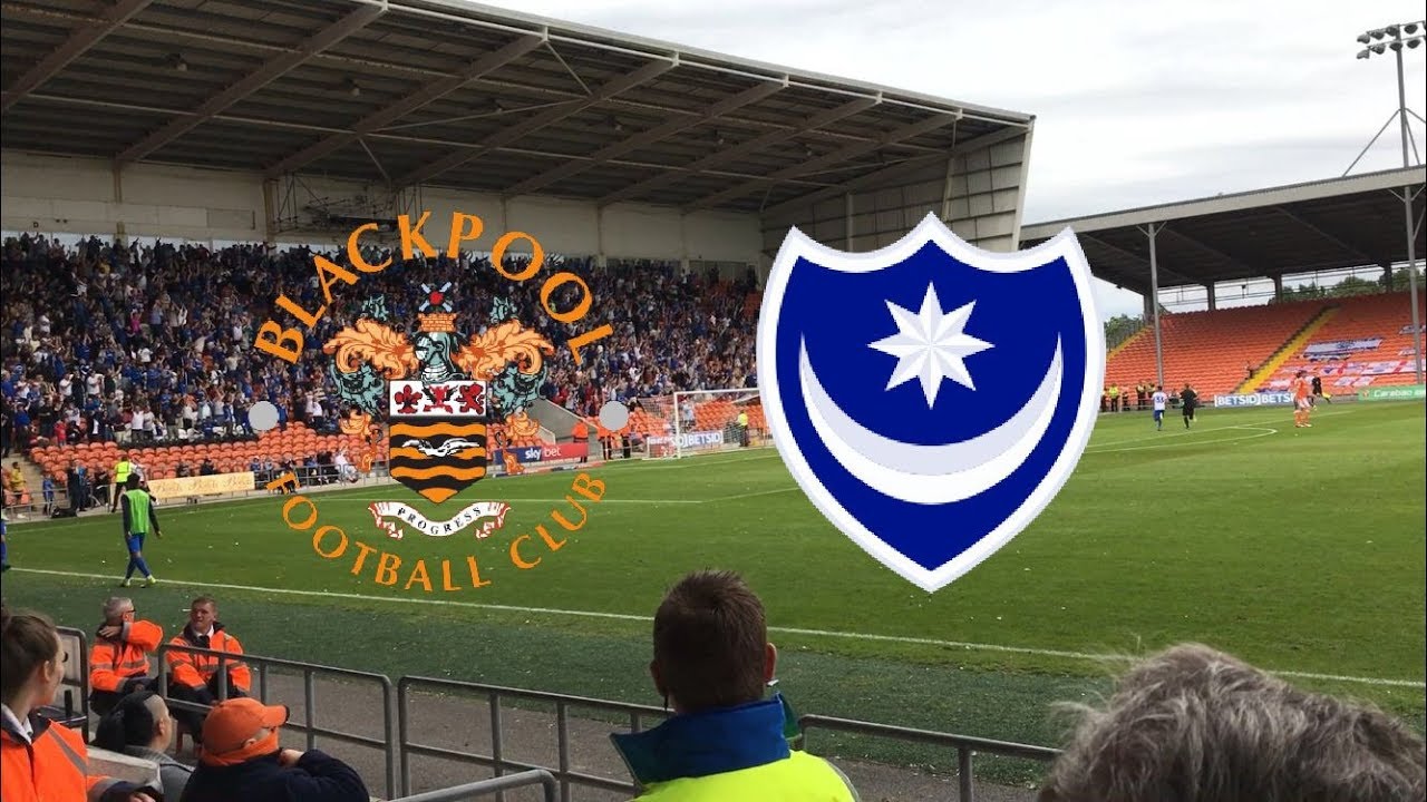 BLACKPOOL VS PORTSMOUTH MATCH VLOG - FLARES & NOISY AWAY FANS! | EFL ...