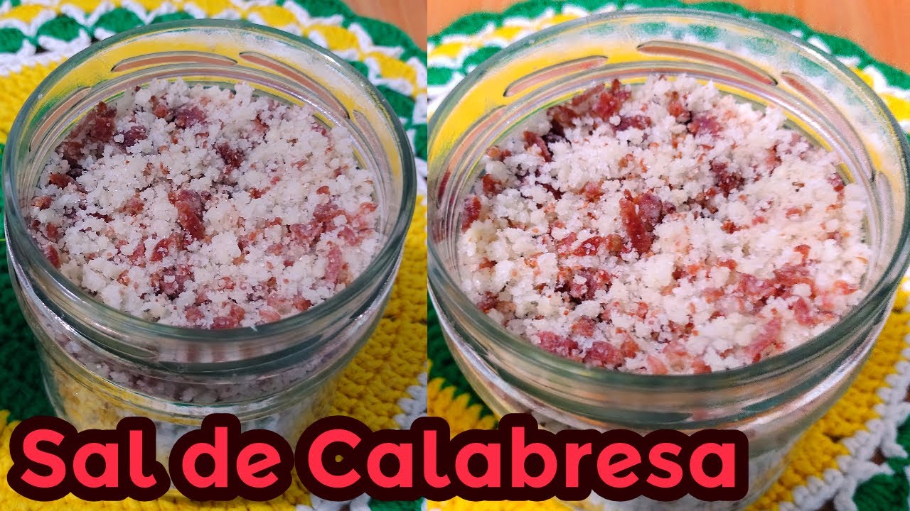 SAL DE CALABRESA, JÁ EXPERIMENTARAM? É INCRÍVEL ESSA RECEITA! | FUI NA ...