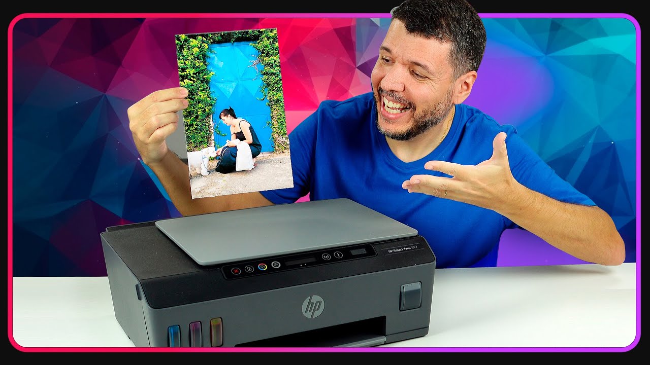 HP Smart Tank 517 | Análise COMPLETA da impressora tanque de tinta ...