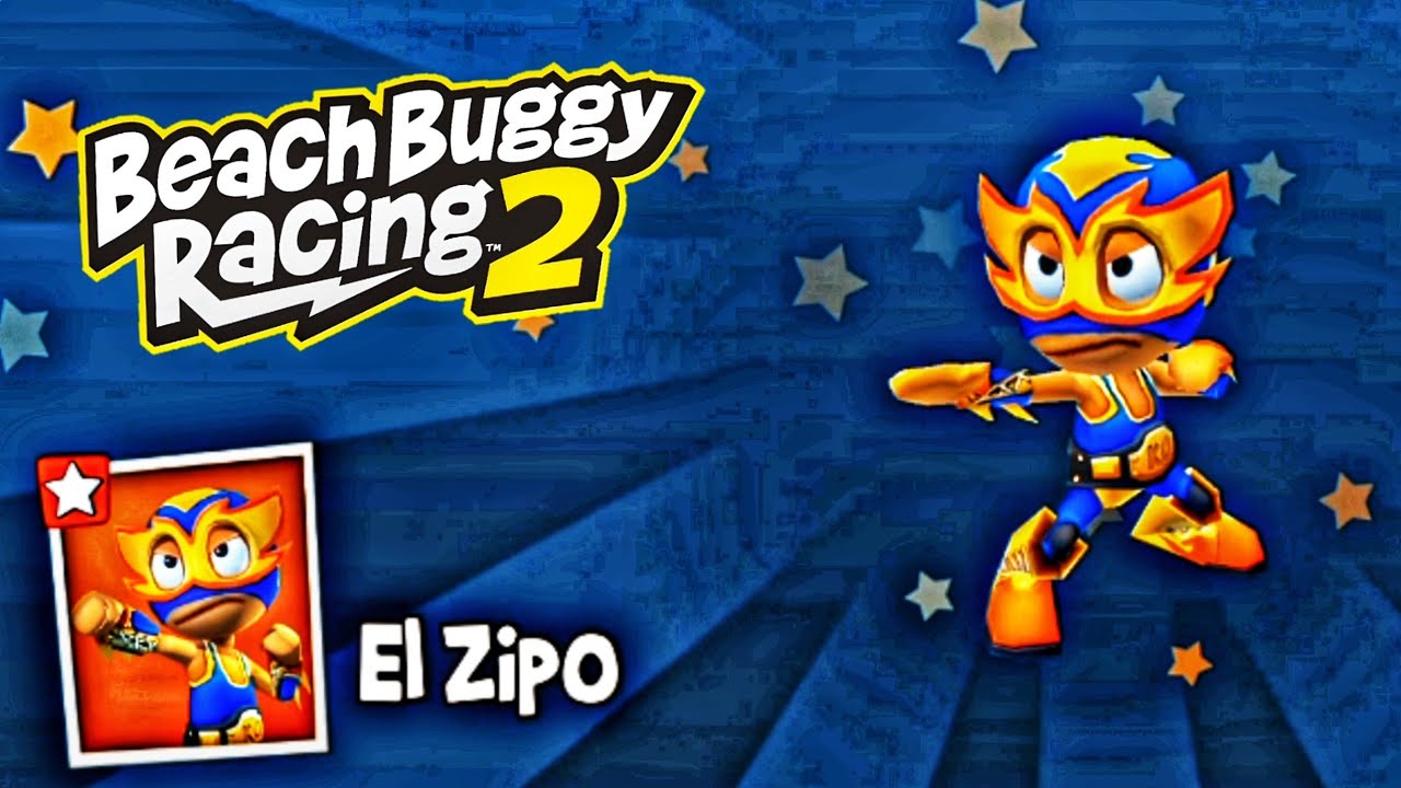 El Zipo Novo Personagem Liberado Beach Buggy Racing 2 Jogo Mobile parte ...