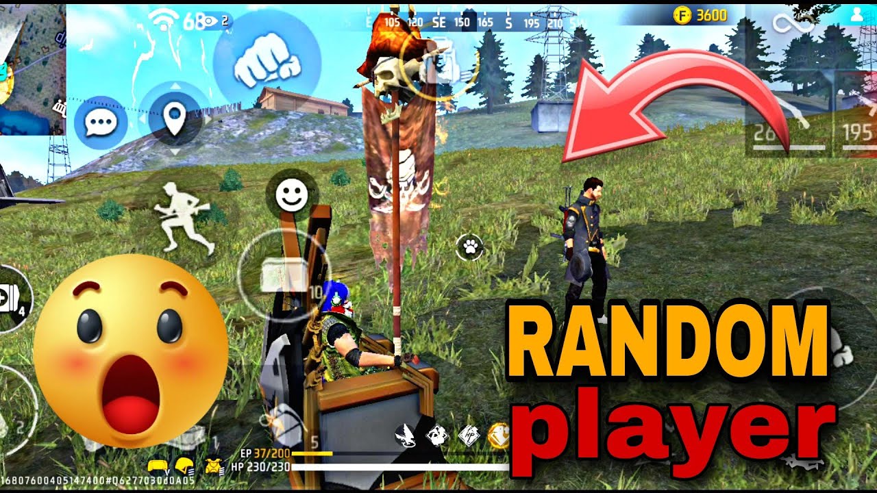 free fire meet my new friend || free fire game me random bande ke sath ...