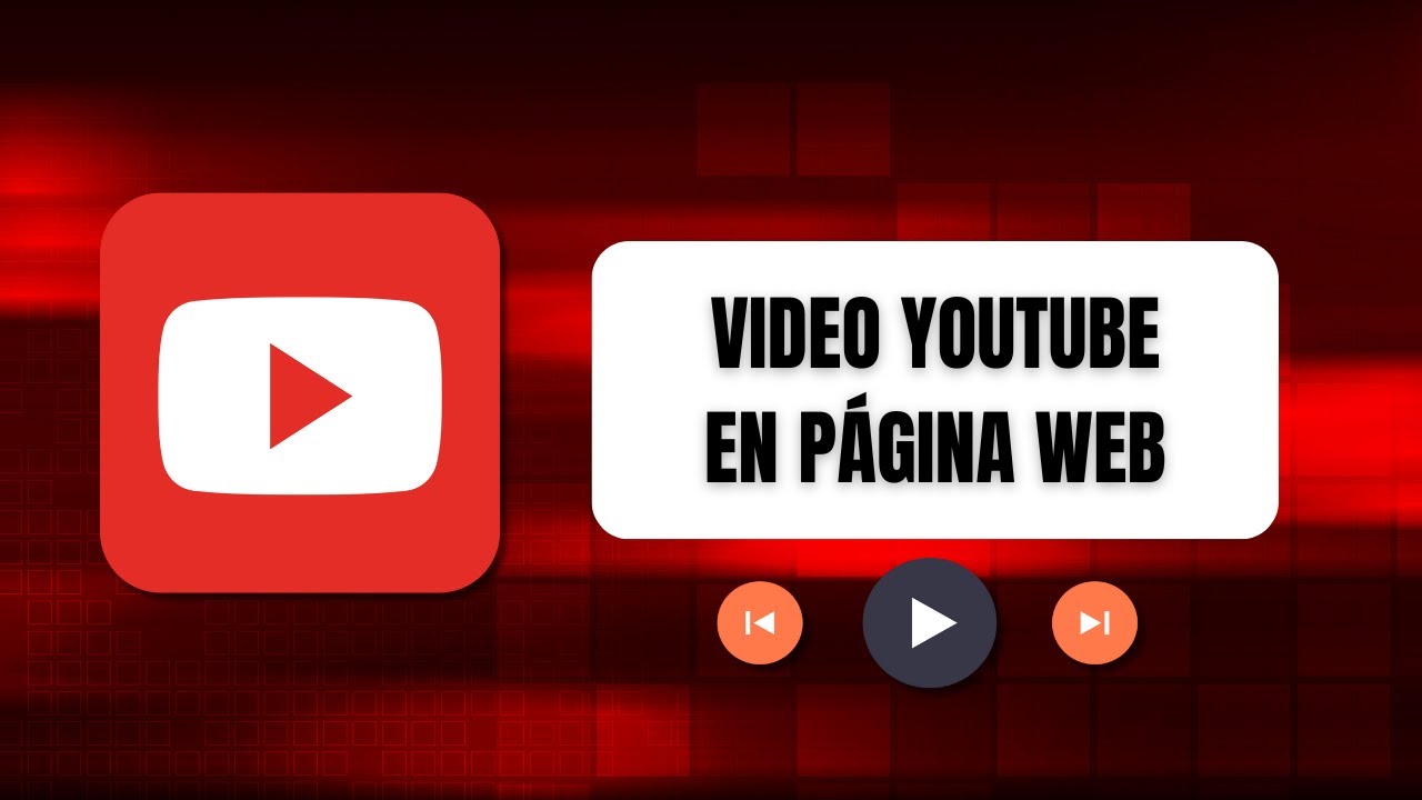 Insertar un video de YouTube en una página web completa de Google Sites ...