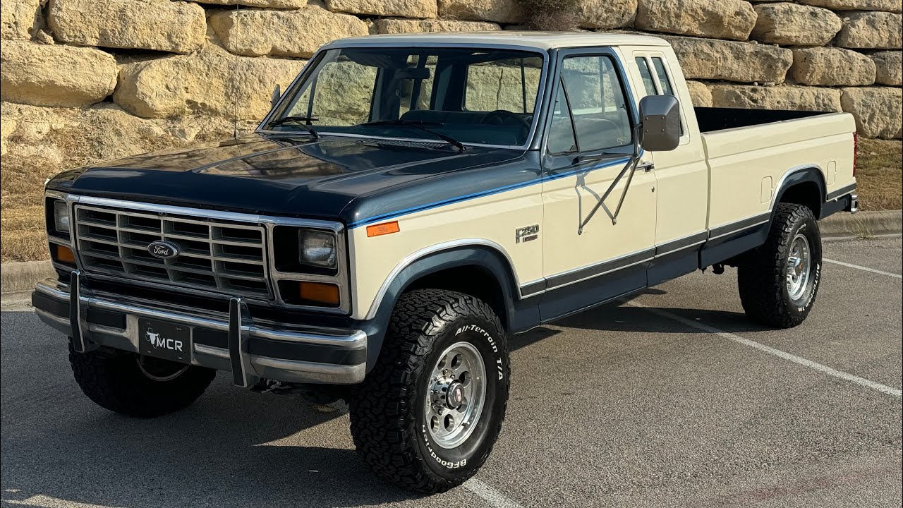 1986 Ford F-250 4x4 - Bullnose - Lariat - Classic Truck - Walk Around ...