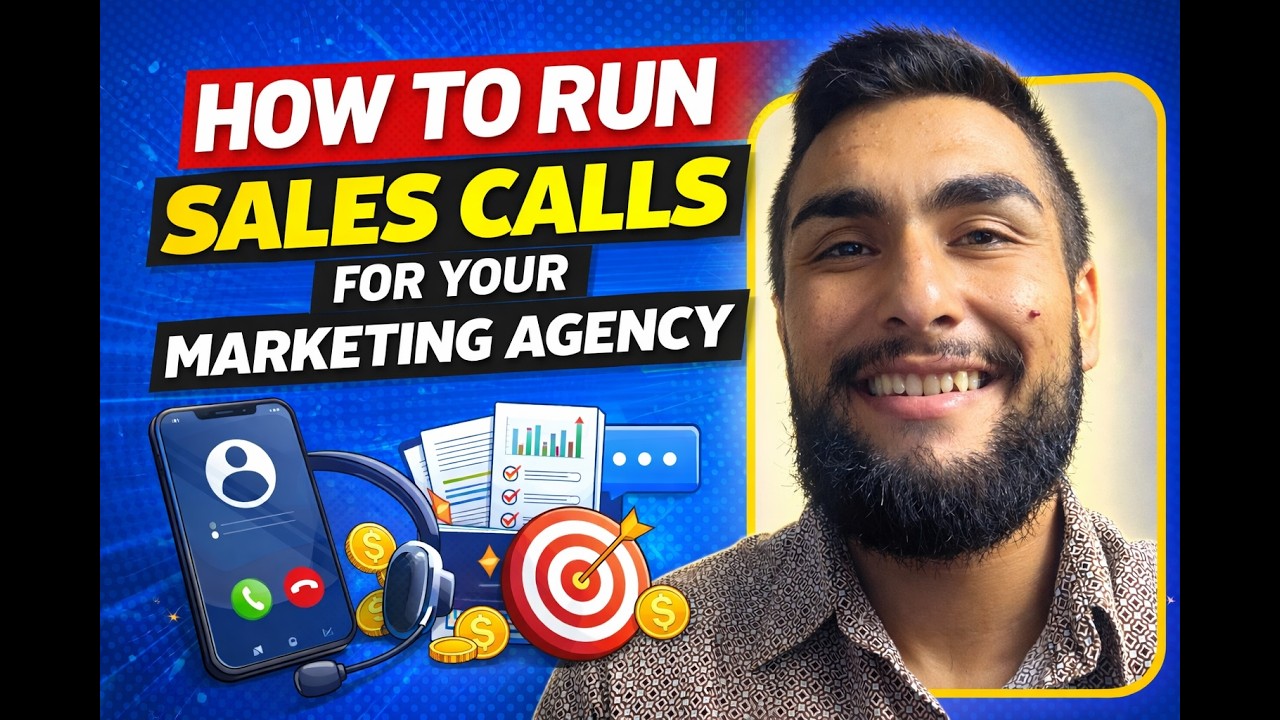 How to run a sales call for you marketing agency - YouTube