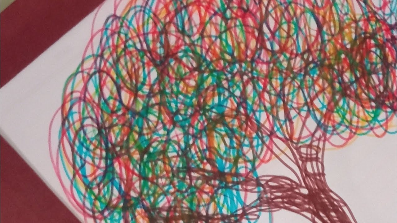 HOW KIDS CAN DRAW MASTERPIECE IN 2 MINUTES /ART WITH SKETCH PEN FOR ...