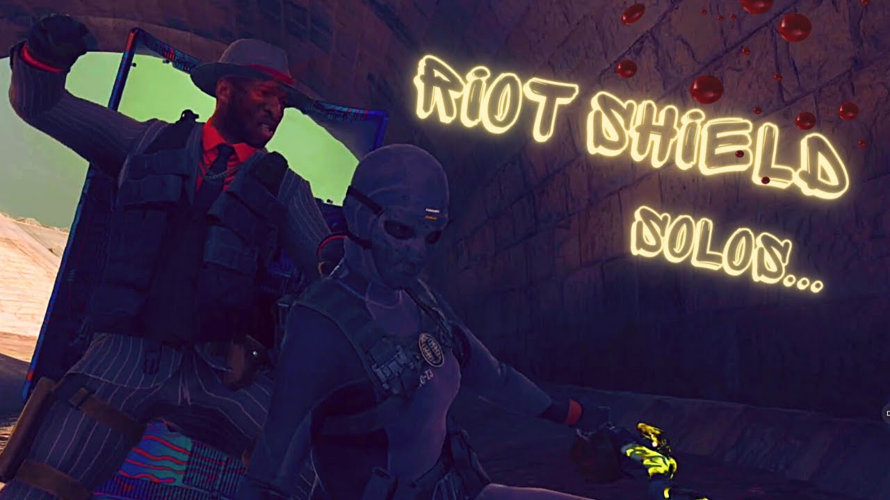 WARZONE: Riot shield solos is a absolute blast. - YouTube