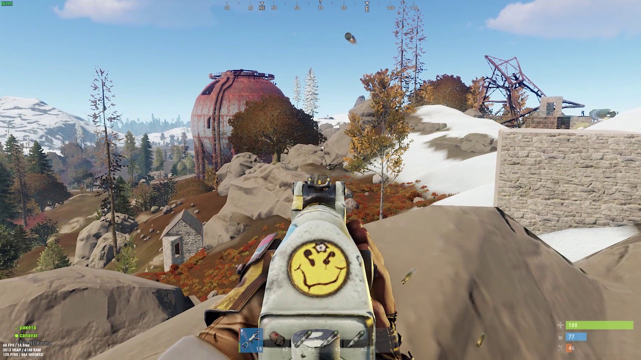 RUST - TWO RAID ATTEMPTS FAILED (RAID DEFENSE 2v5)! - YouTube