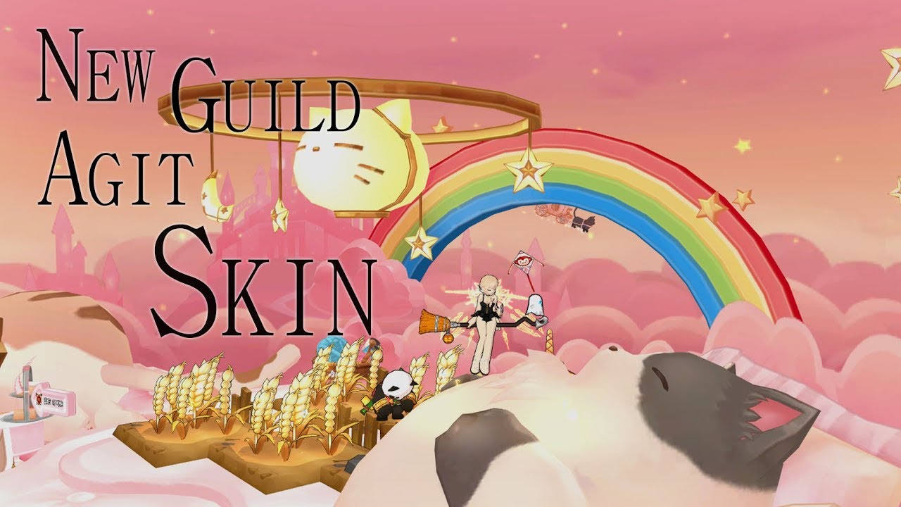 [Elsword KR] New Guild Agit Skin A Cat Garden 엘소드 아지트스킨 고양이 동산 - YouTube