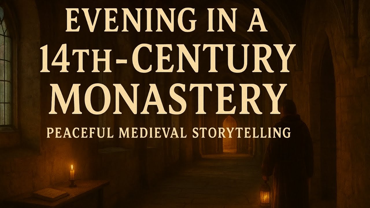 Evening in a 14th-Century Monastery | Peaceful Medieval Storytelling ...