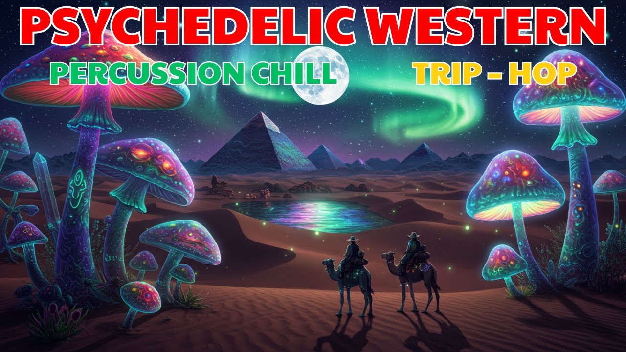 Psychedelic Desert Western Rock | Chillout Trip-Hop for Sunset Drives ...