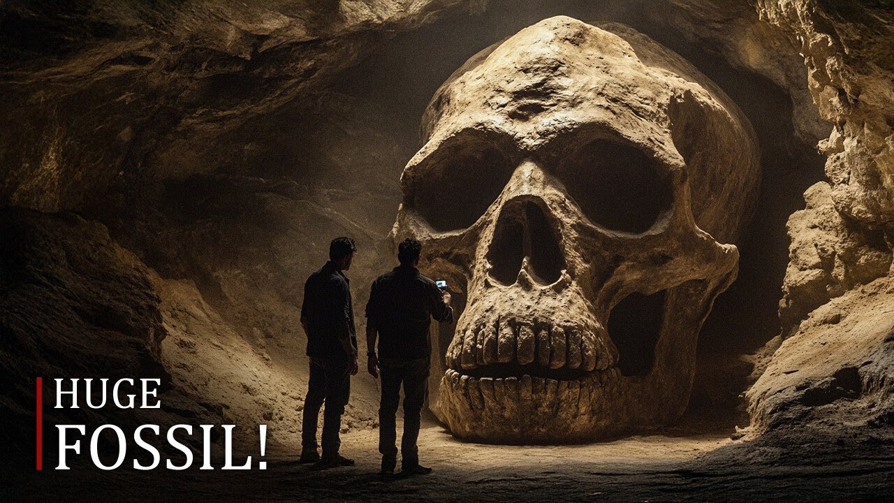 Ancient Big Head Human Discovery Shocks Archaeologists! - YouTube