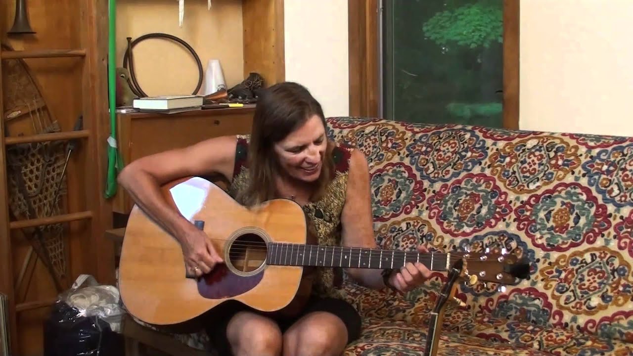 Claudine Langille Original, blues style, Trouble On The Line - YouTube