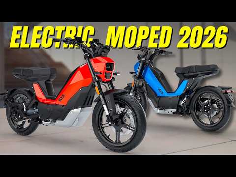 10 All-New Electric Mopeds for 2026-2027 (Price, Power & Range Reviewed)