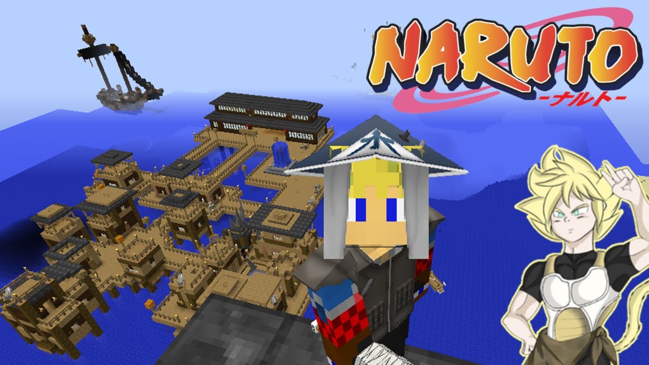 THE HOKAGE OF THE VILLAGE HIDDEN IN THE OCEAN !!! MINECRAFT NARUTO MOD ...