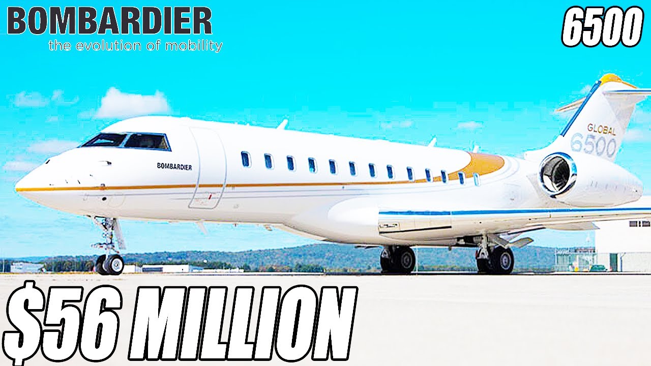 Inside The $56 Million Bombardier Global 6500 - YouTube