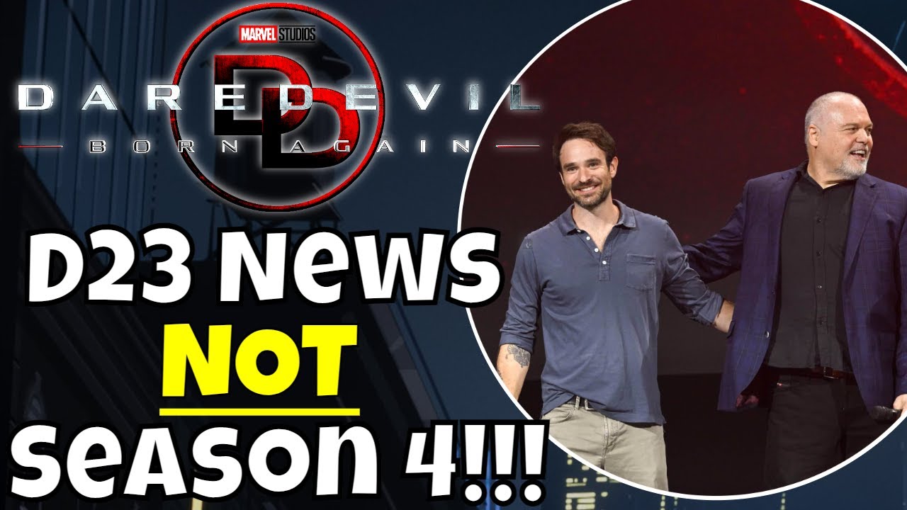 Daredevil Born Again D23 Expo Update NOT a Season 4 All NEW Series MCU ...