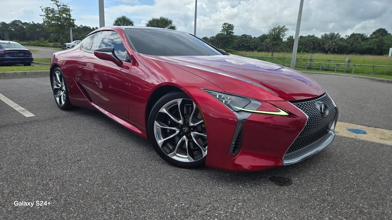 2018 Lexus LC 500 RWD infrared - quick walkaround Jatinkumar Patel ...