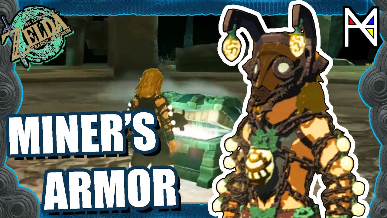 Where to find Miner's Armor Set Early Game - ZELDA TEARS OF THE KINGDOM ...