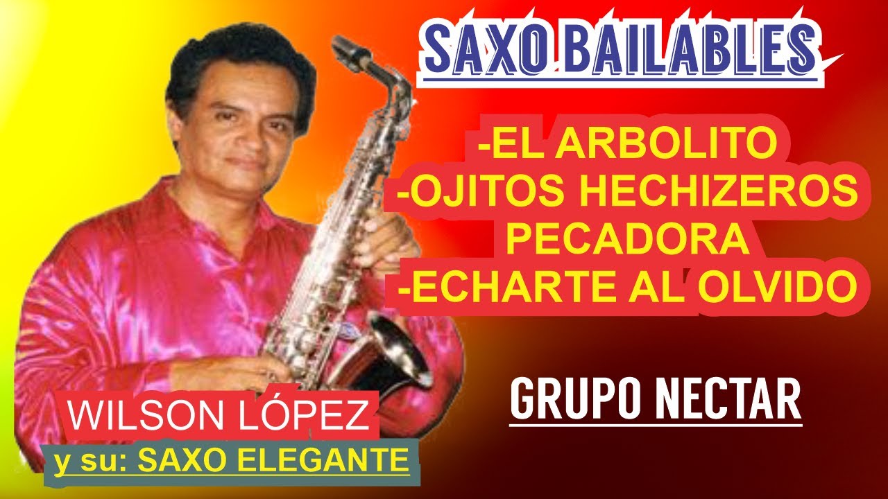 MIX GRUPO NECTAR-CUMBIAS DE ORO-SAXO ELEGANTE-WILSON LOPEZ - YouTube