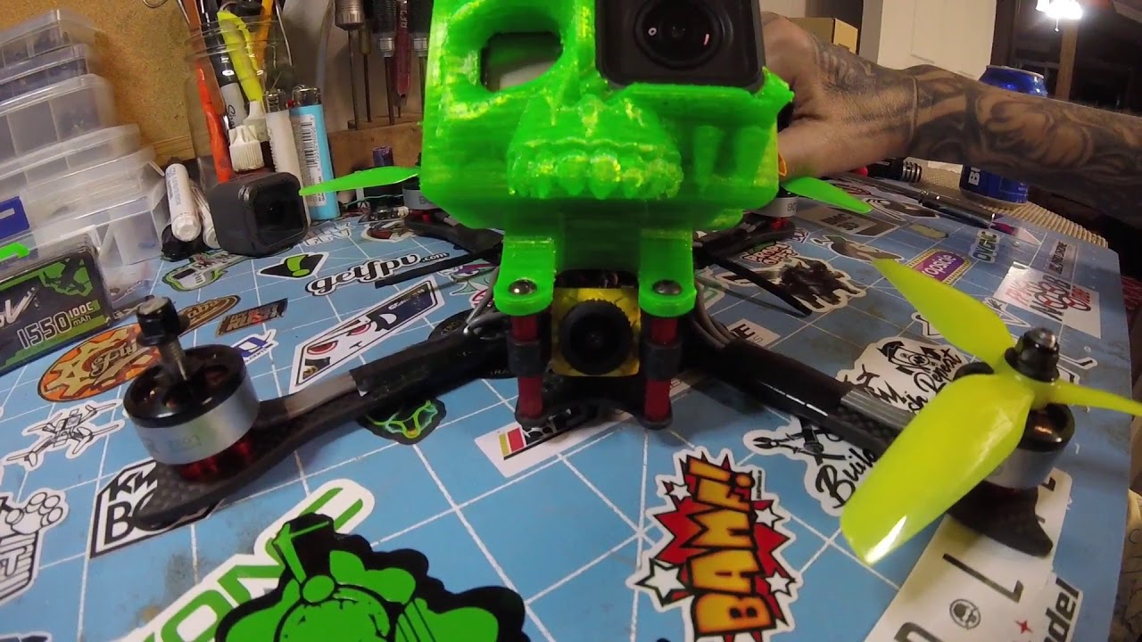 testing the BOOSTER motors from the fpv crate /freestyle fpv - YouTube