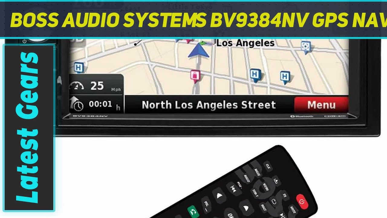 BOSS Audio Systems BV9384NV GPS Navigation Double Din - Short Review ...