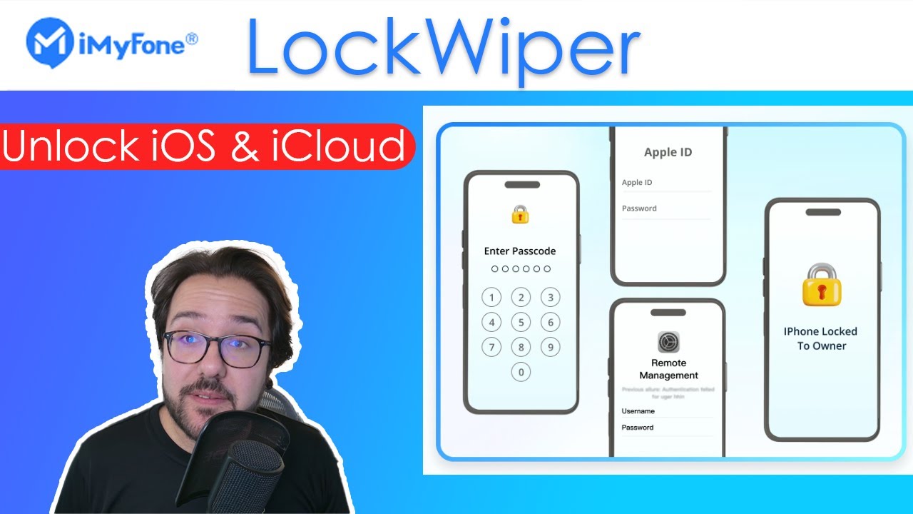Unlock your iOS Passcode or iCloud with iMyFone's LockWiper - YouTube