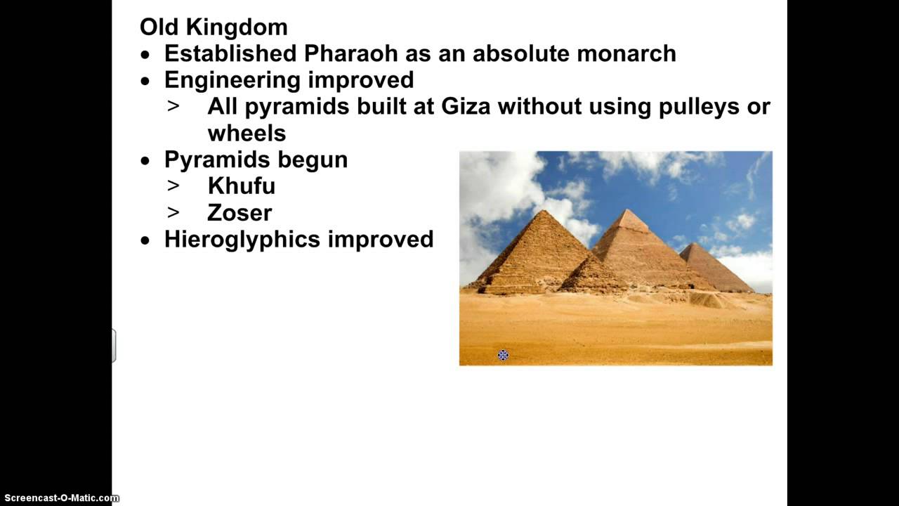 ancient egypt notes - YouTube