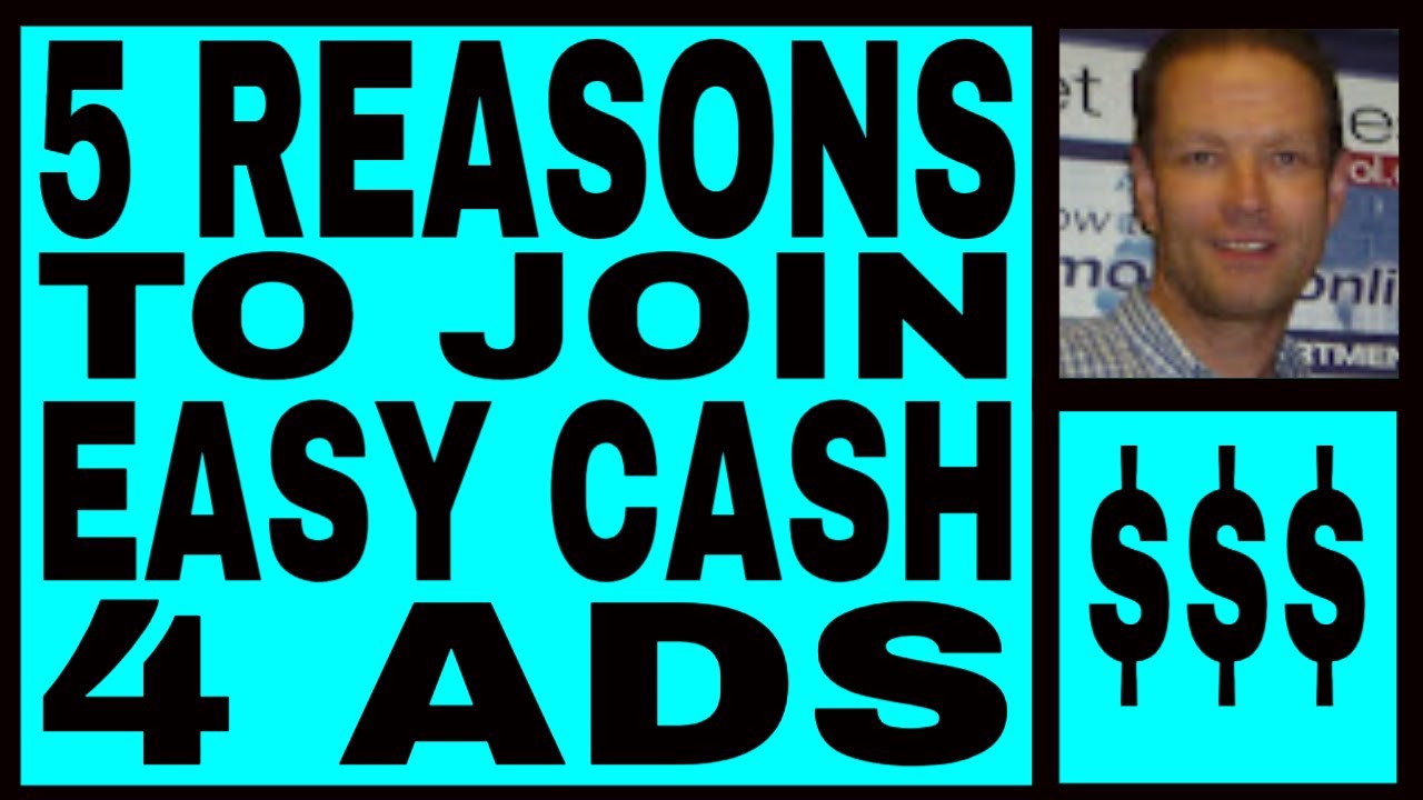 Easy Cash 4 Ads Review - 5 Reasons To Join - FREE DFY Proven System ...