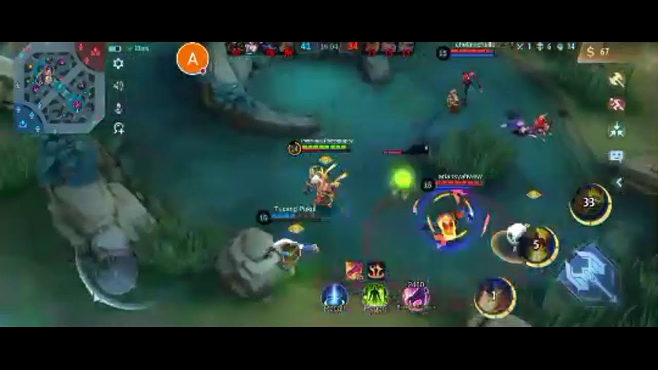 live streaming mobile legend solo rank Gayotkaca Hyper build tank ...