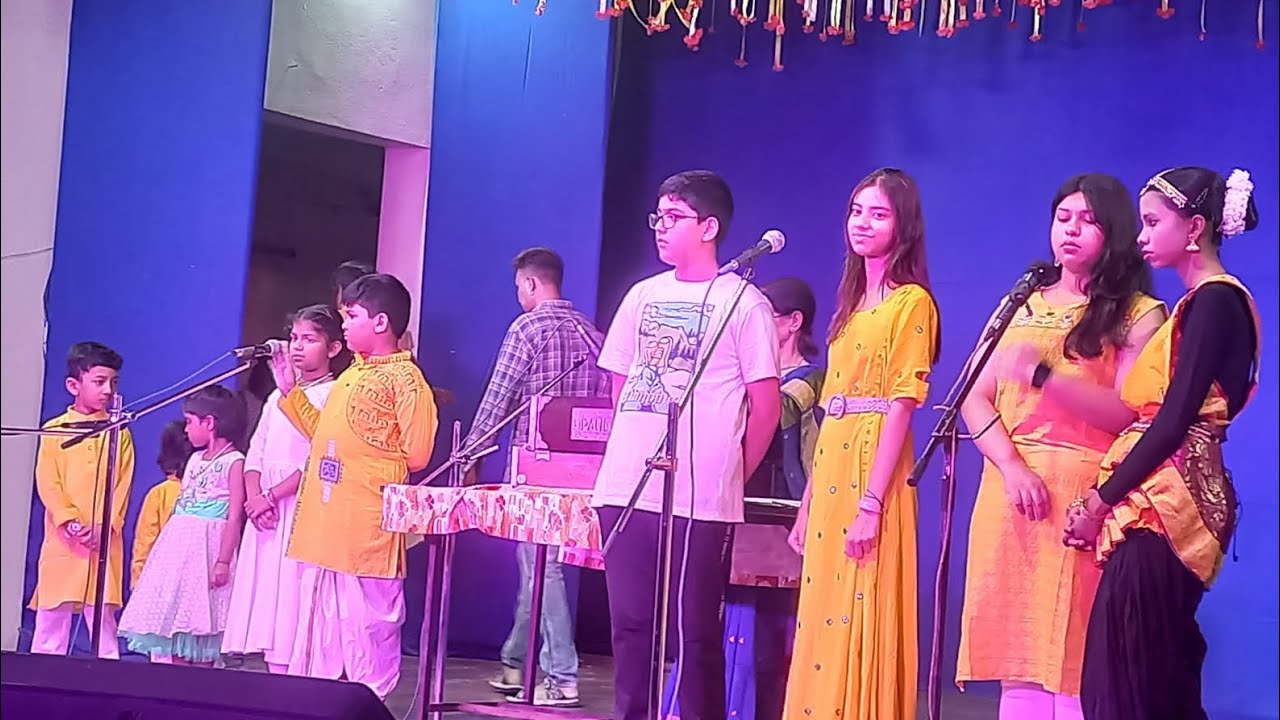 Saraswati pujar din program amader ganer program sandha 8 ghotika2024 ,14 February (2) - YouTube