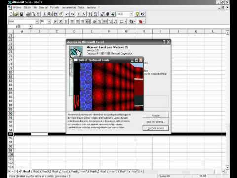 el blog de emi - microsoft excel 95 - YouTube