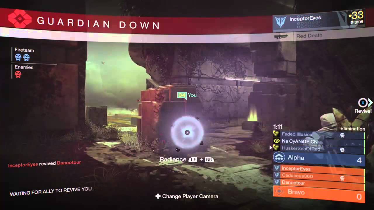 Warlock triple resurrection destiny - YouTube