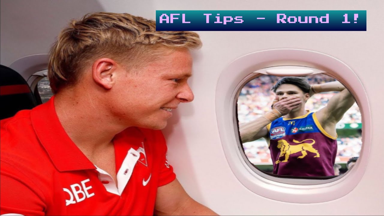 AFL Round 1 Tips - YouTube