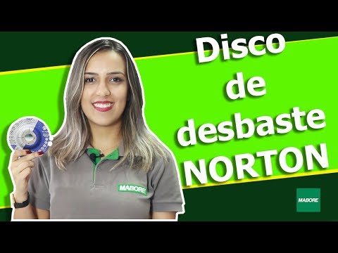 MABORE - Conheça o Disco de desbaste da NORTON