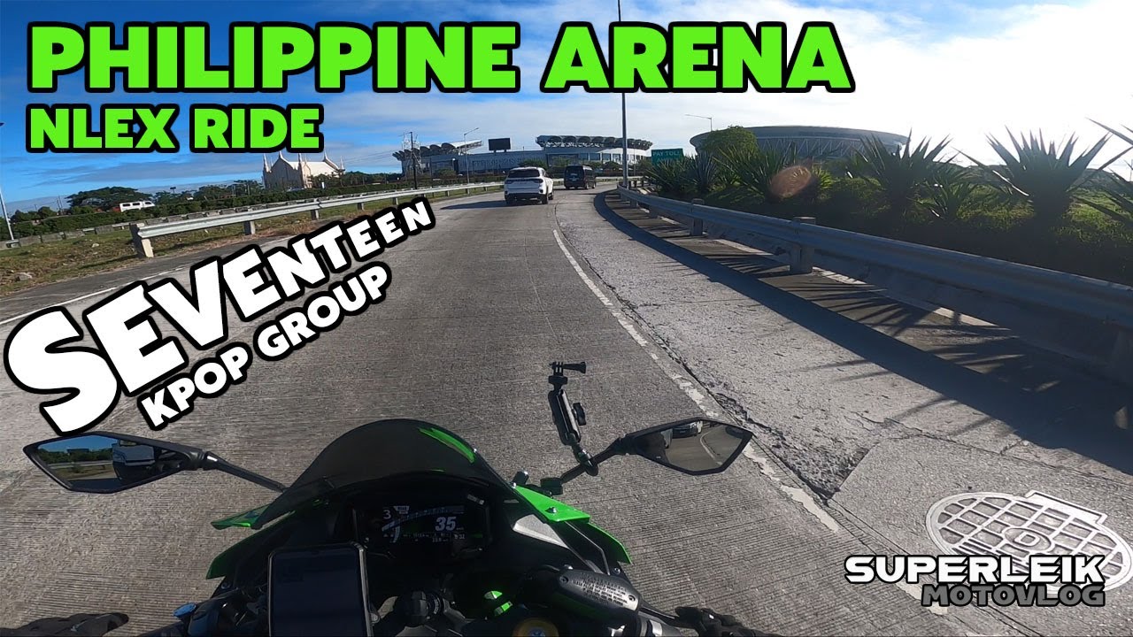 PHILIPPINE ARENA NLEX RIDE | SEVENTEEN KPOP CONCERT - YouTube