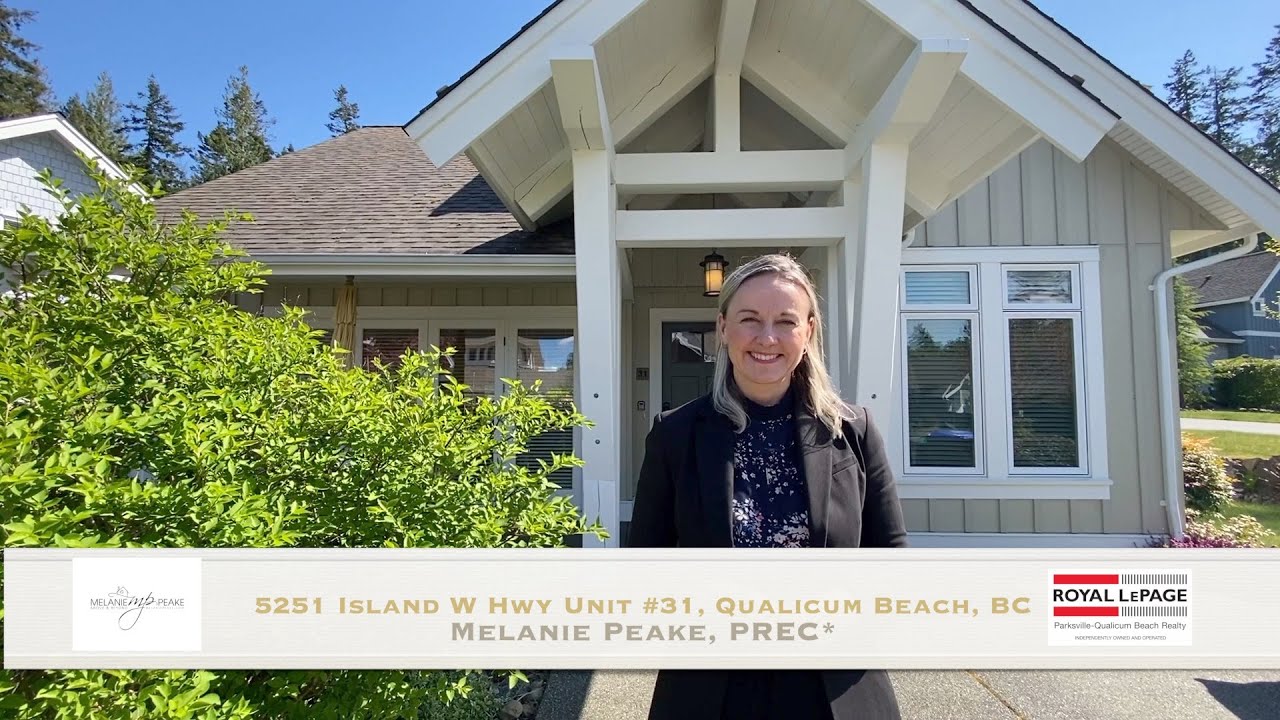 5251 Island W Hwy Unit #31, Qualicum Beach, BC, Qualicum Landing - YouTube