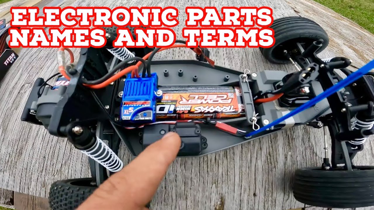 What Are The Part Terms And Names On A RC Car - YouTube