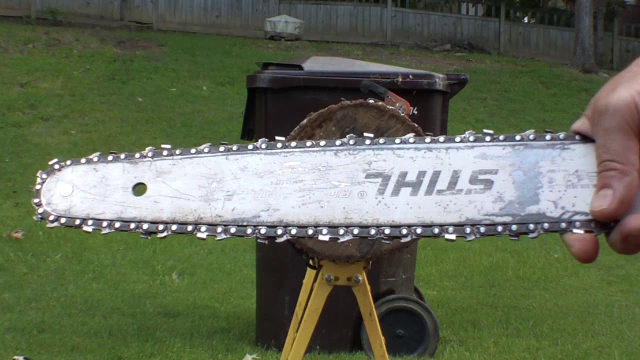 Stihl 193T Modified - YouTube