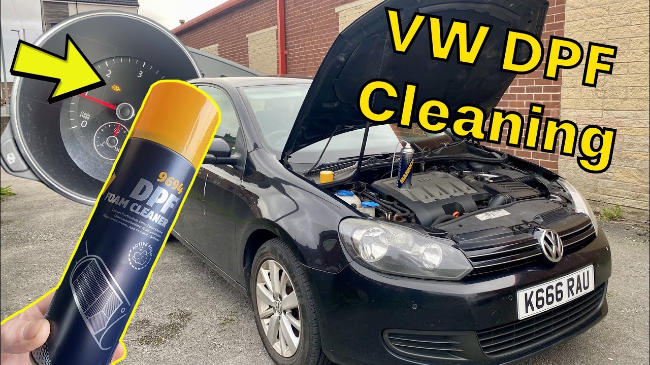 VW 2.0 TDI DPF Cleaning / Mannol DPF Cleaner Tested on MK6 Golf TDI ...