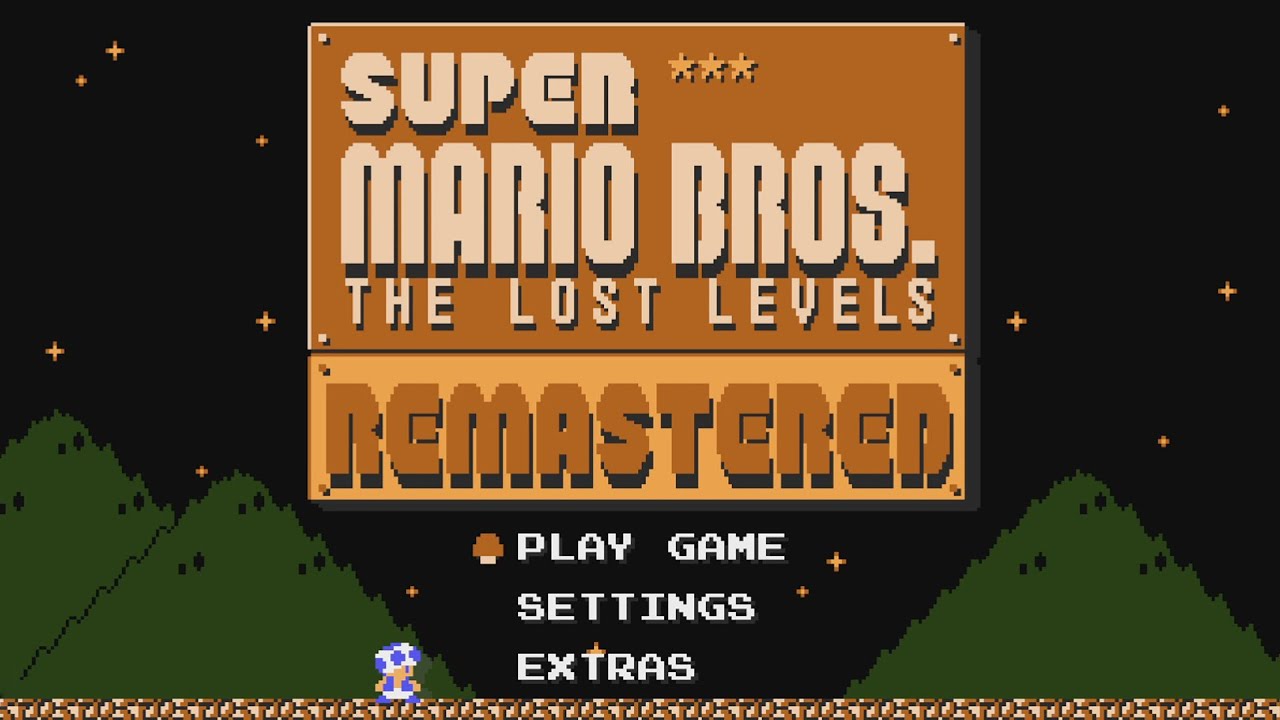 Super Mario Bros The Lost Levels REMASTERED (FULL GAME) - World 9 Get's ...
